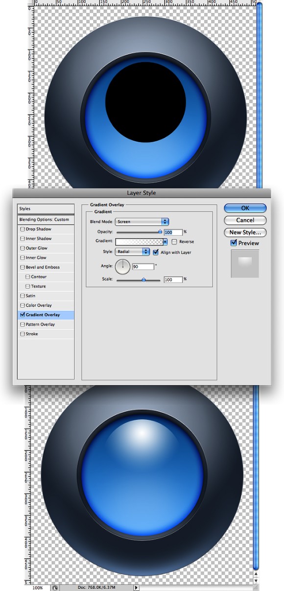 New Quicktime Icon in Photoshop