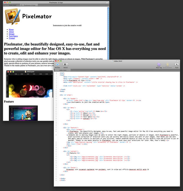 Basics of Slicing with Pixelmator